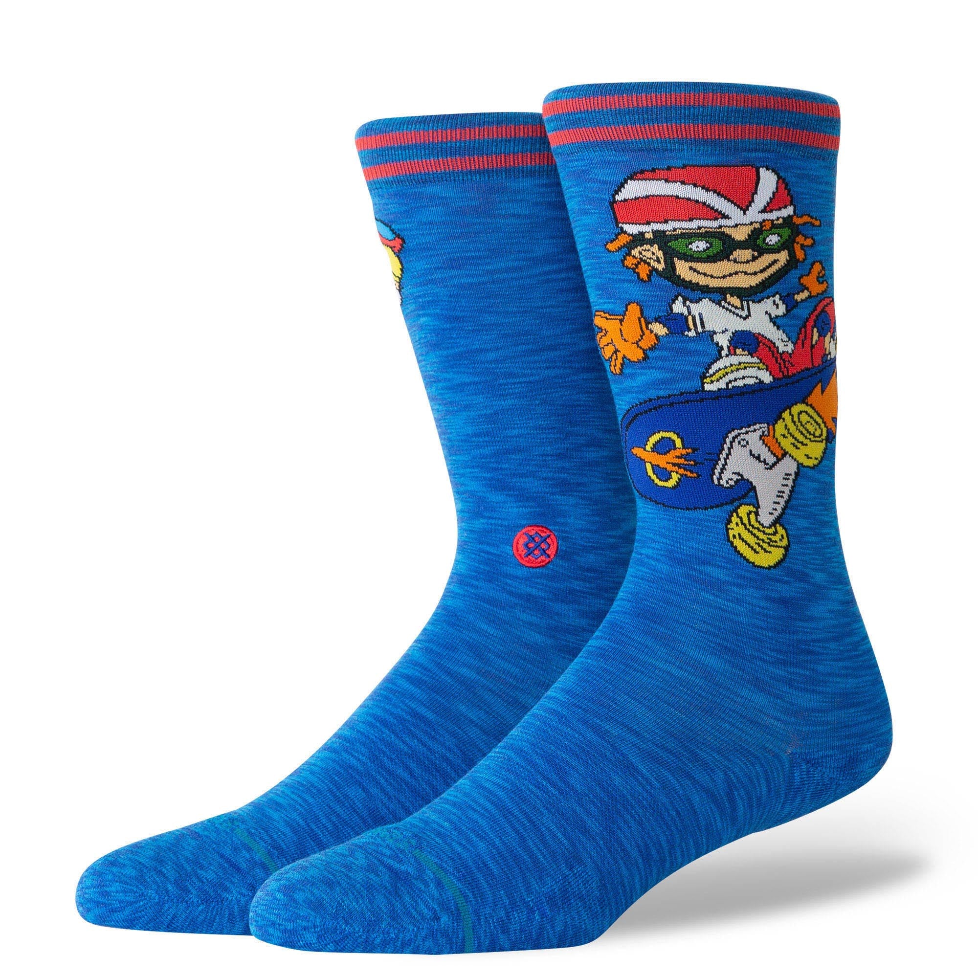 ROCKET POWER CREW SOCKS - REGGIE AND OTTO | Stance Socks AU