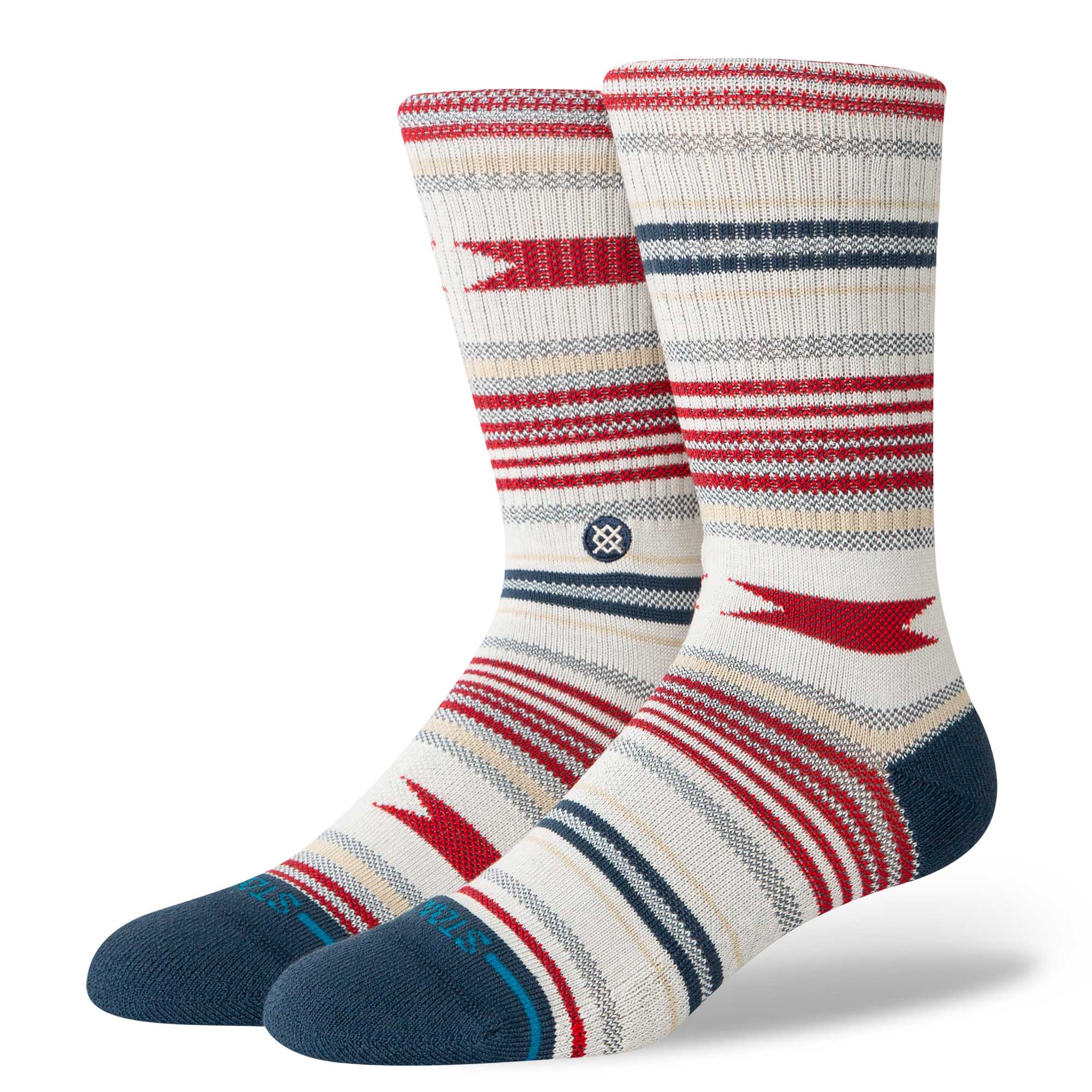 VISTA CRUZ CREW SOCKS - VINTAGEWHITE – Stance Socks AU
