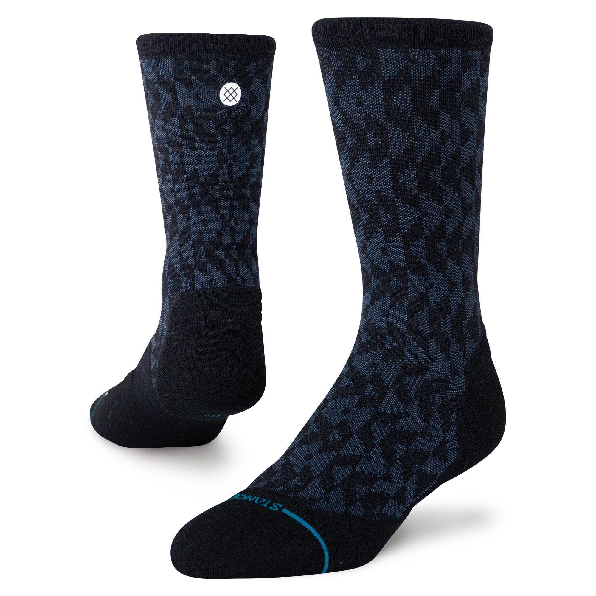 LIGHT PERFORMANCE CREW SOCKS - DIGZIG SEA BLUE – Stance Socks AU