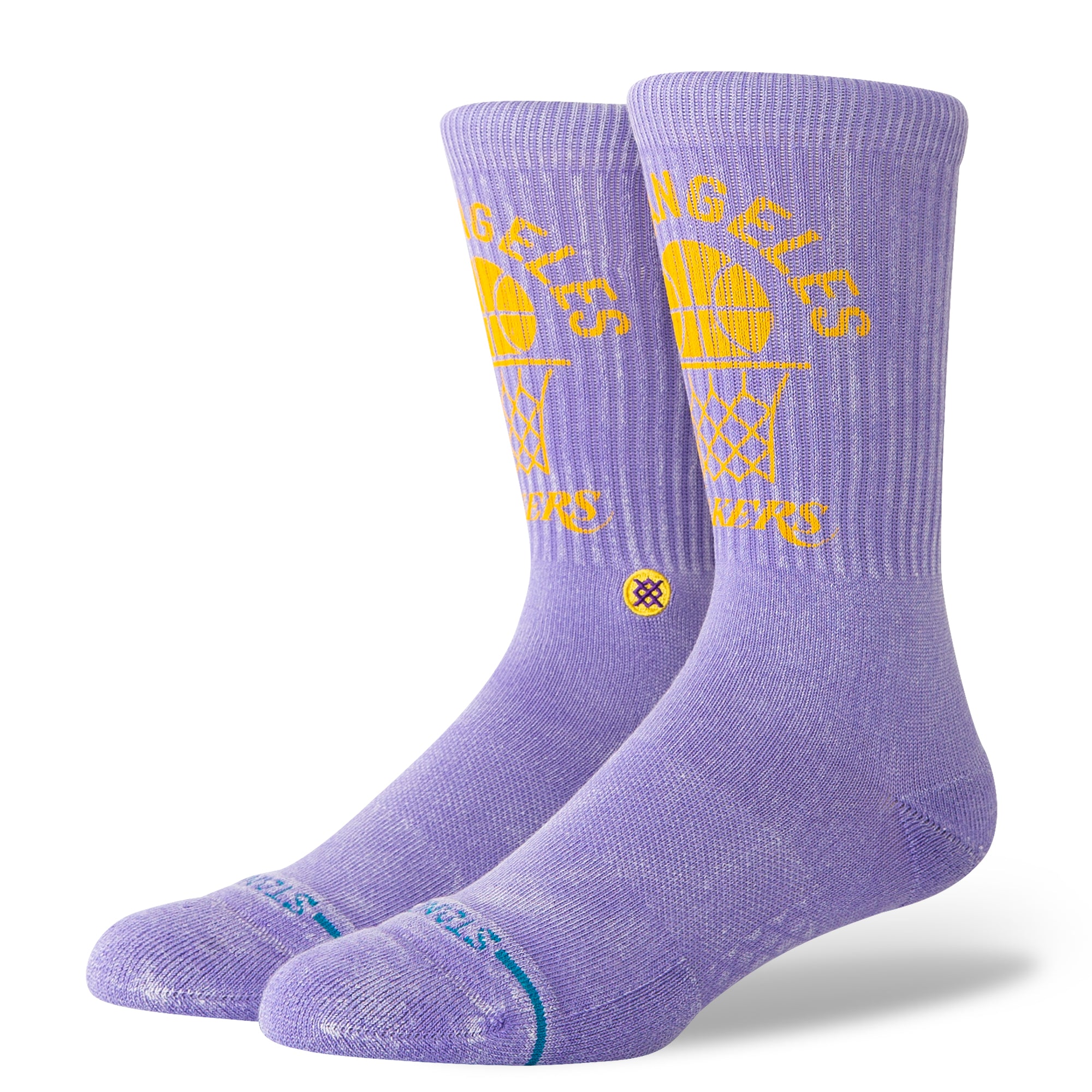 VINTAGE LA LAKERS CREW SOCKS – Stance Socks AU