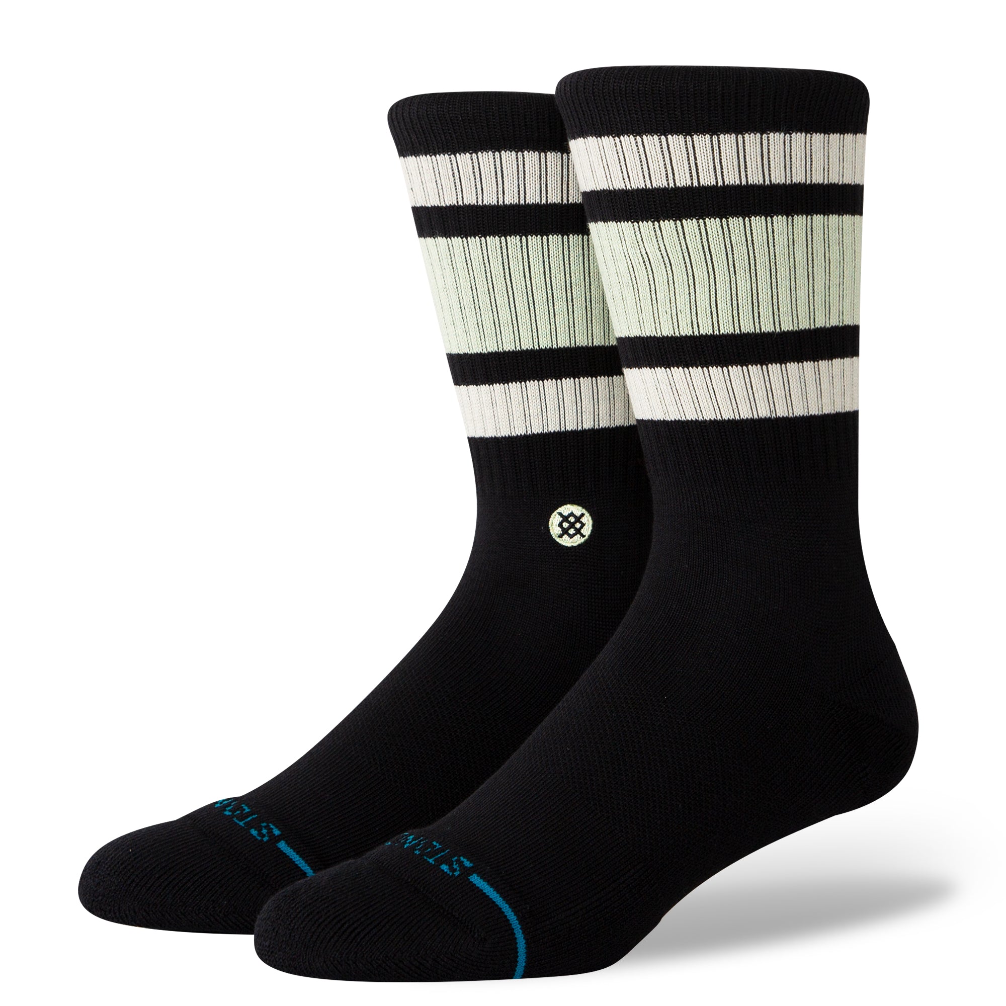 BOYD CREW SOCKS - BLUE BLACK – Stance Socks AU