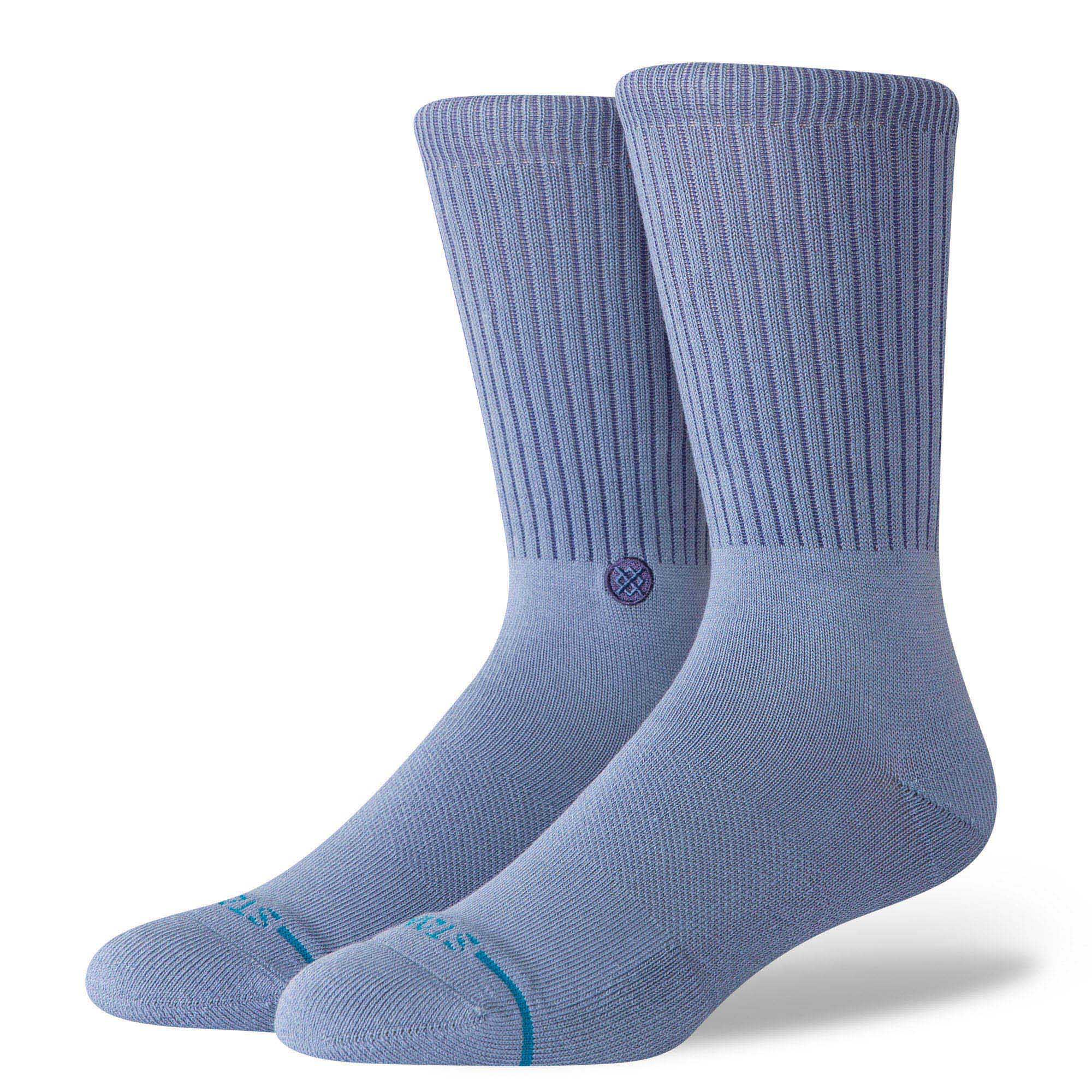 ICON CREW SOCKS - POP STONE BLUE | Stance AU – Stance Socks AU