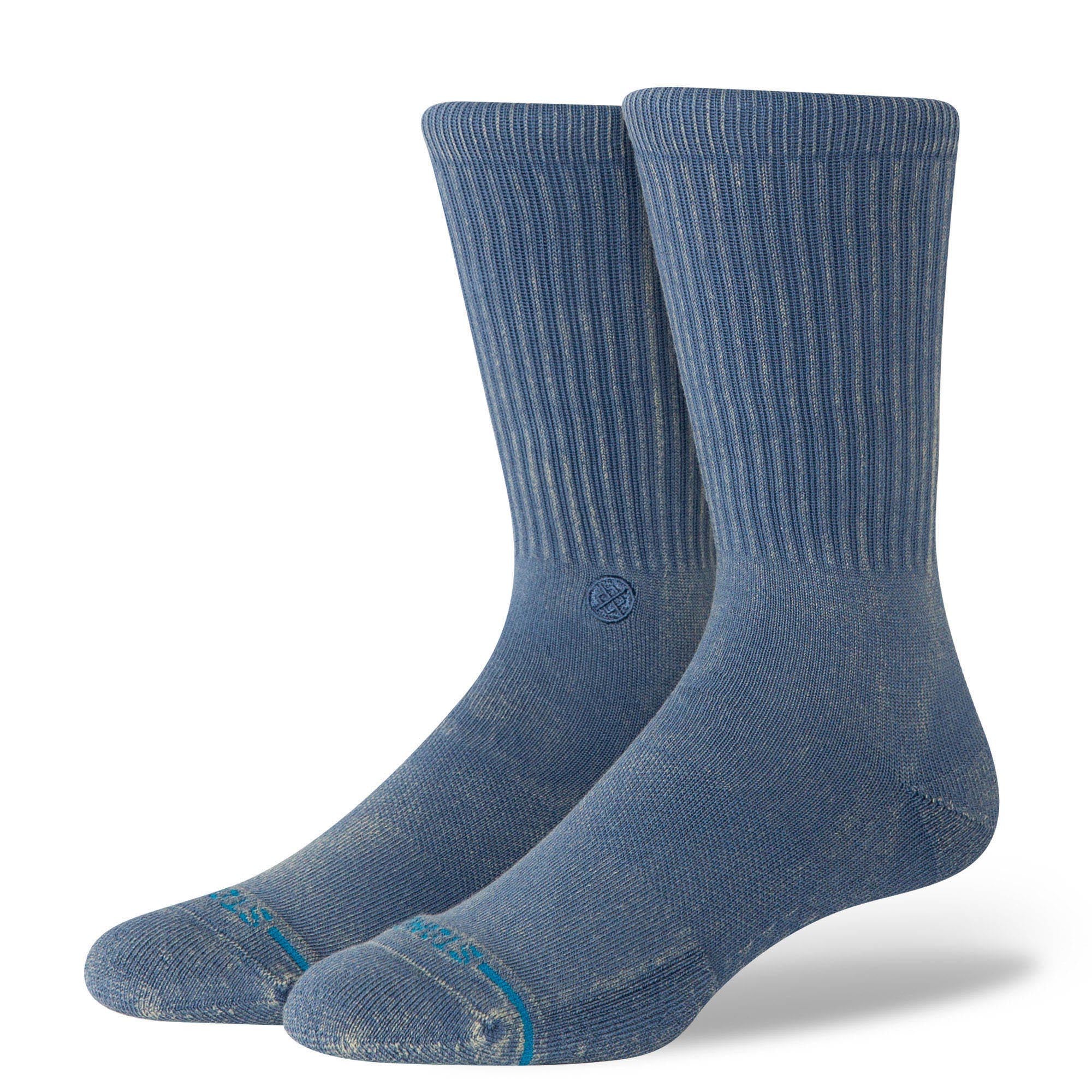 ICON DYED CREW SOCKS - SEA BLUE – Stance Socks AU