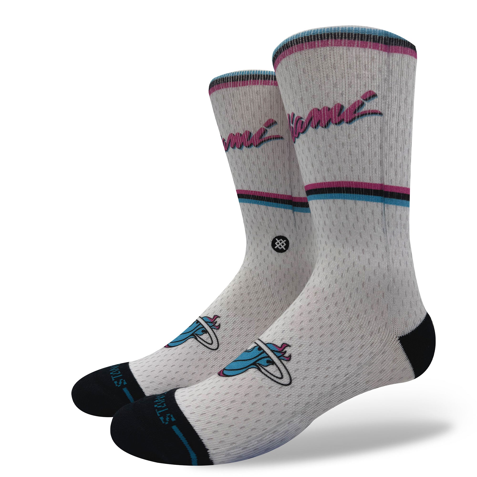 MIAMI HEAT ALTERNATE CREW SOCKS - CITY EDITION 2025 | Stance AU ...