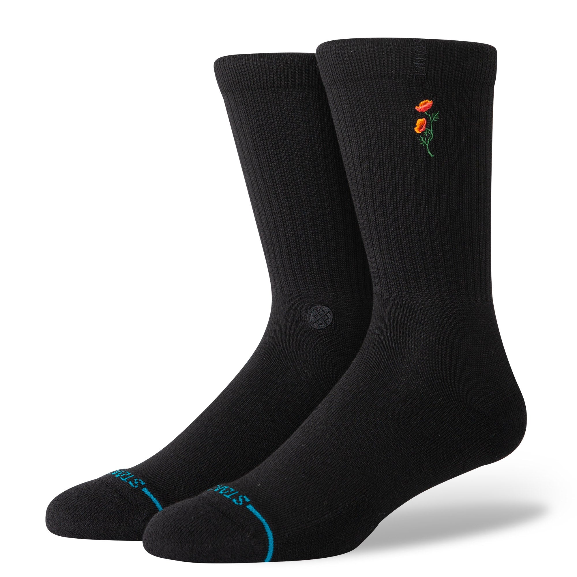 BUTTER BLEND™ CREW SOCKS - TWIGGY BLACK | Stance AU – Stance Socks AU