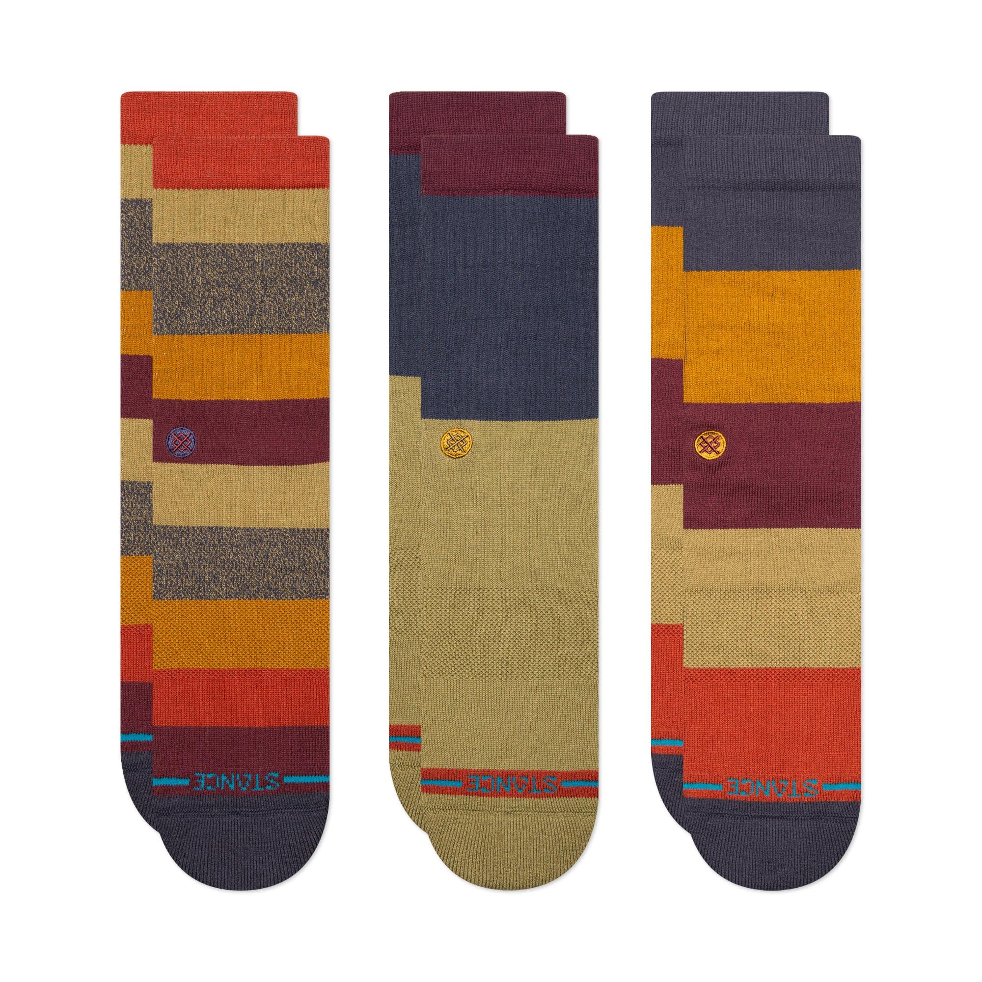 CABIN FEVER CREW SOCKS 3 PACK – Stance Socks AU