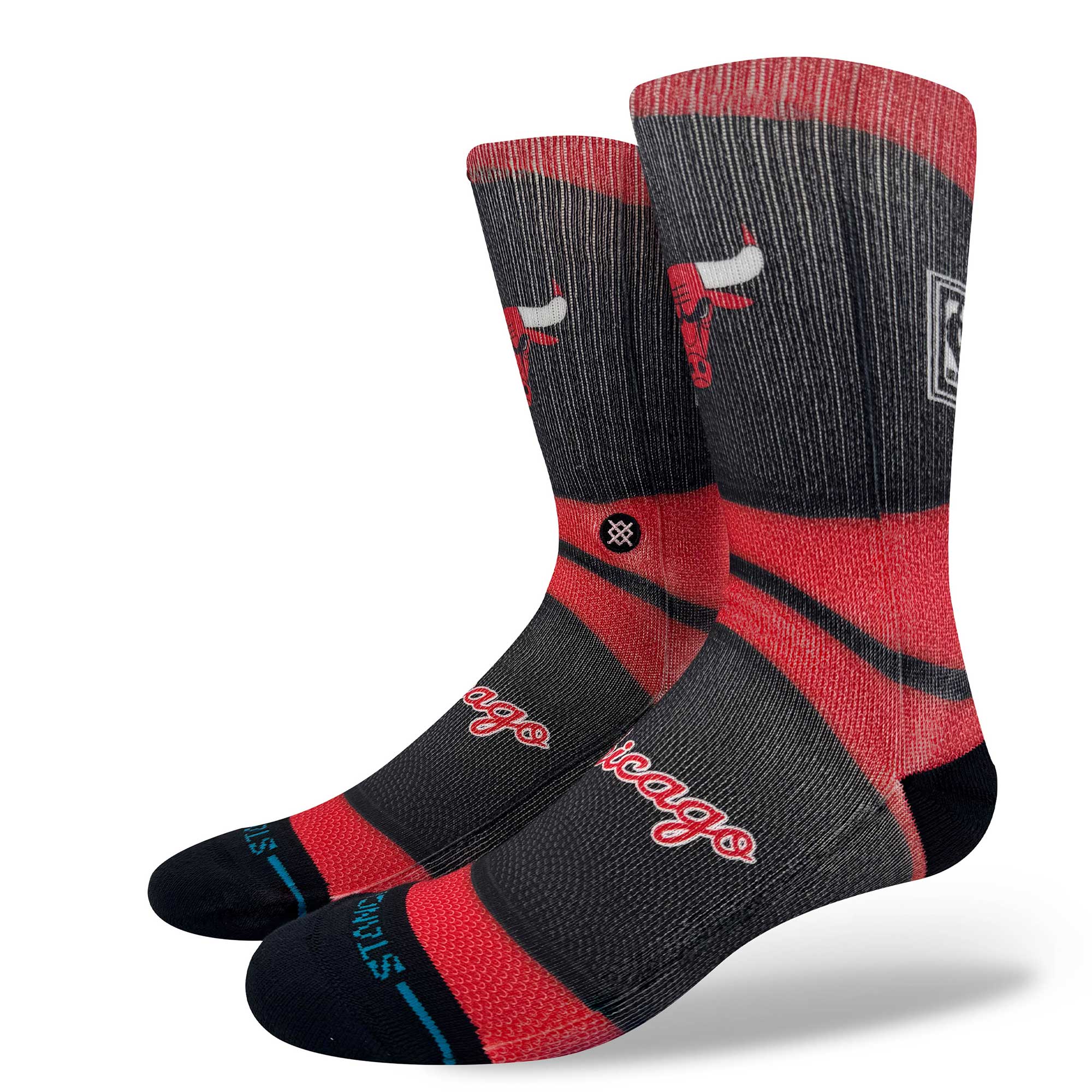 CHICAGO BULLS MINI BALL HARDWOOD CLASSICS CREW SOCKS – Stance Socks AU