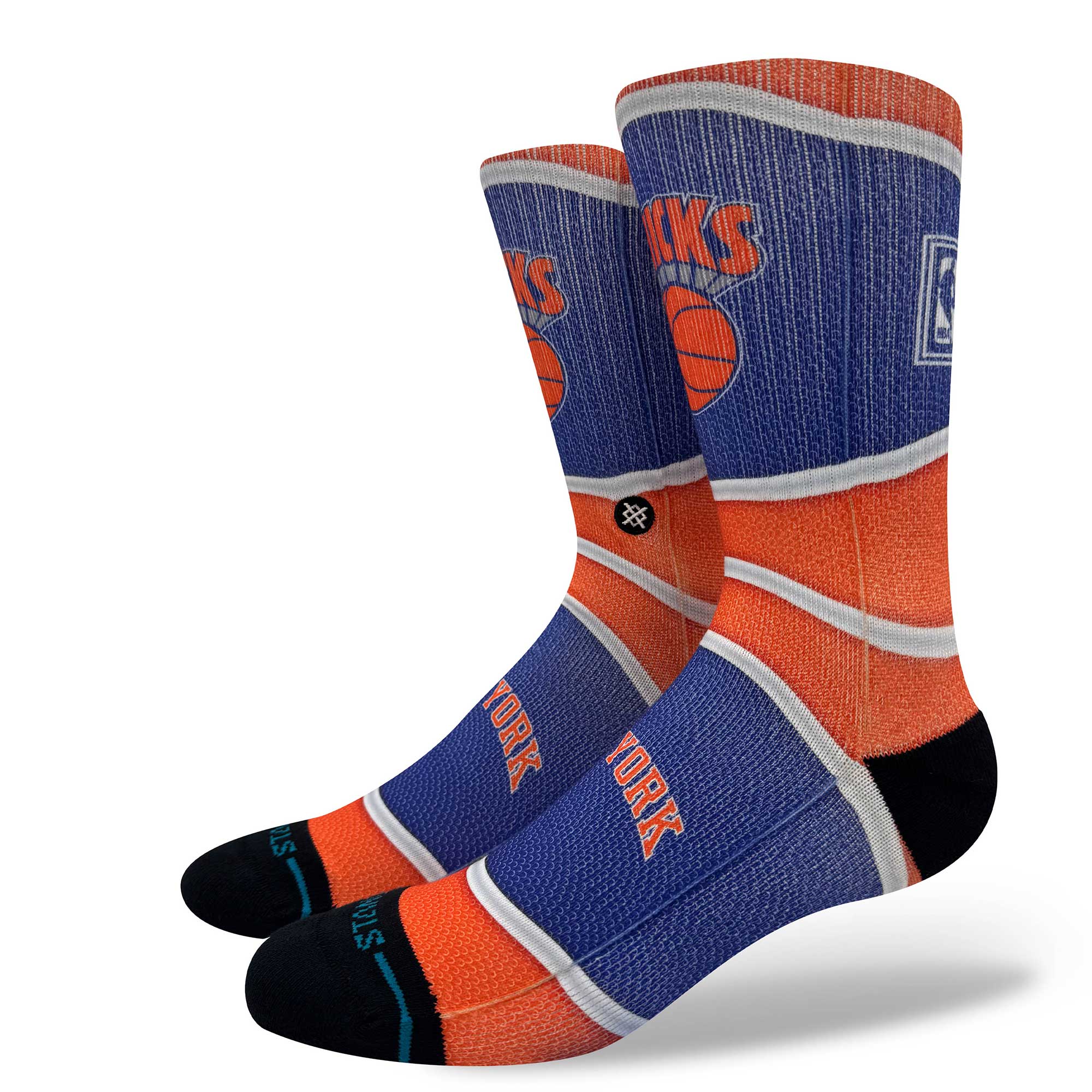 NEW YORK KNICKS MINI BALL HARDWOOD CLASSICS CREW SOCKS – Stance Socks AU