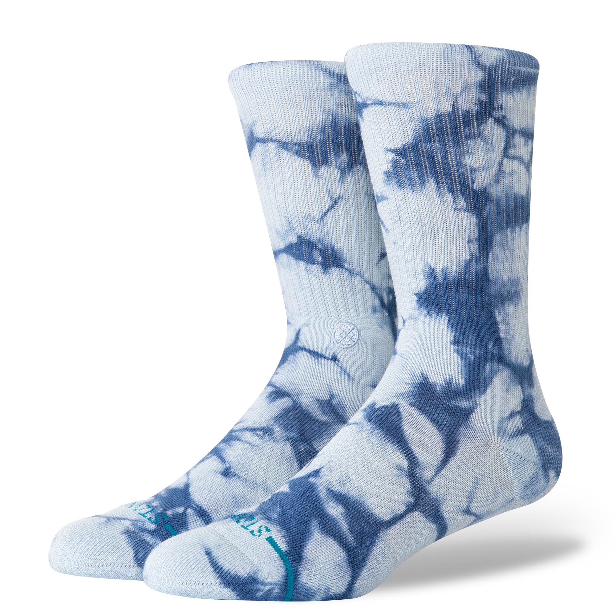 TIED UP CREW SOCKS - ICE BLUE – Stance Socks AU