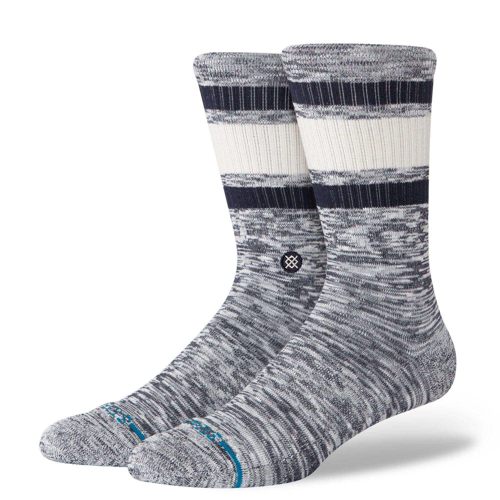 BOYD CREW SOCKS - SLUB BLUE – Stance Socks AU