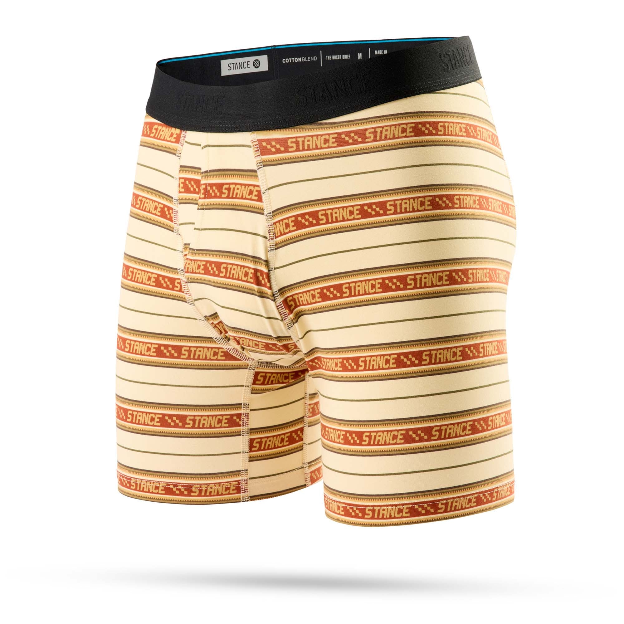 COTTON BOXER BRIEF - FLOWRIDER SAND – Stance Socks AU