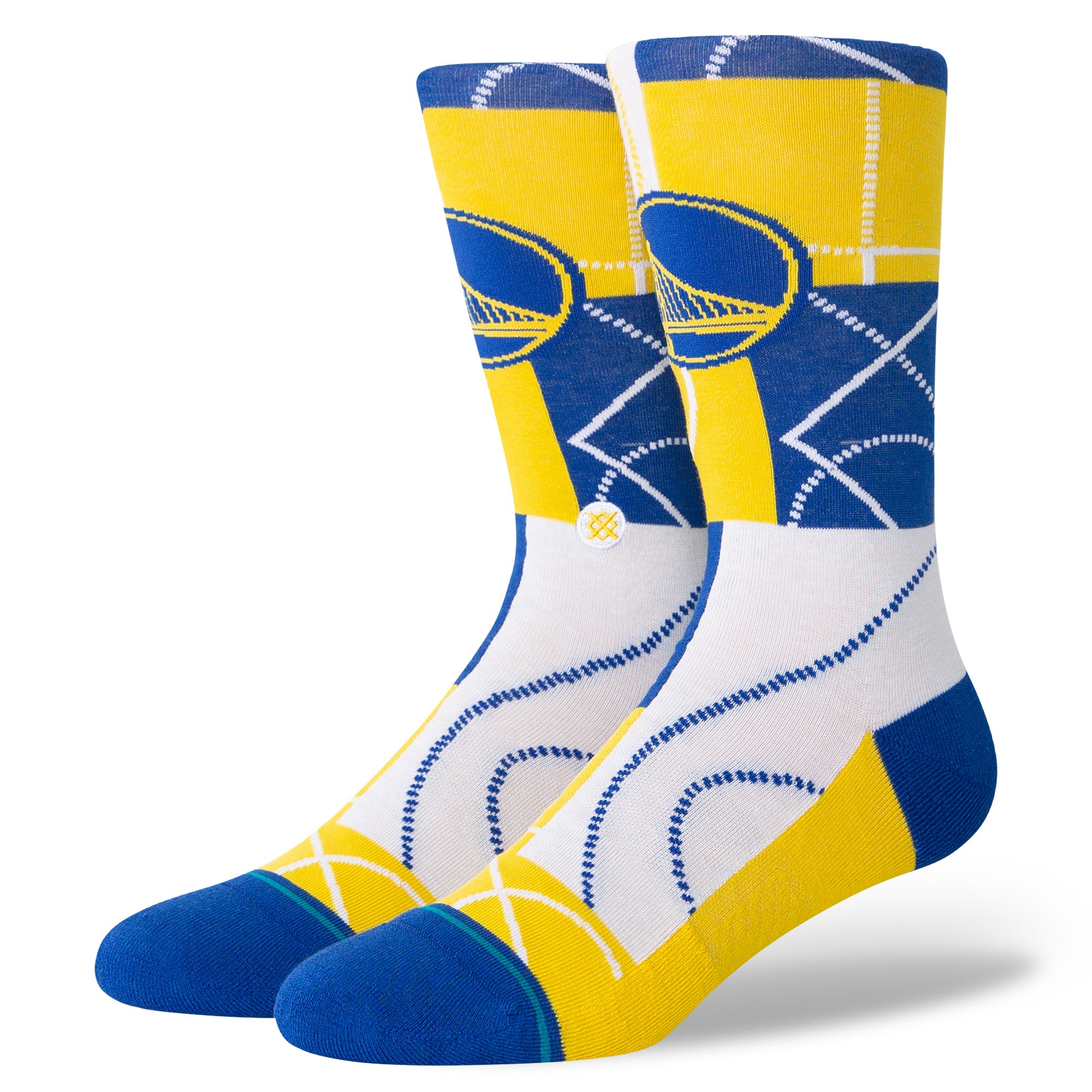 ZONE GOLDEN STATE WARRIORS CREW SOCKS – Stance Socks AU