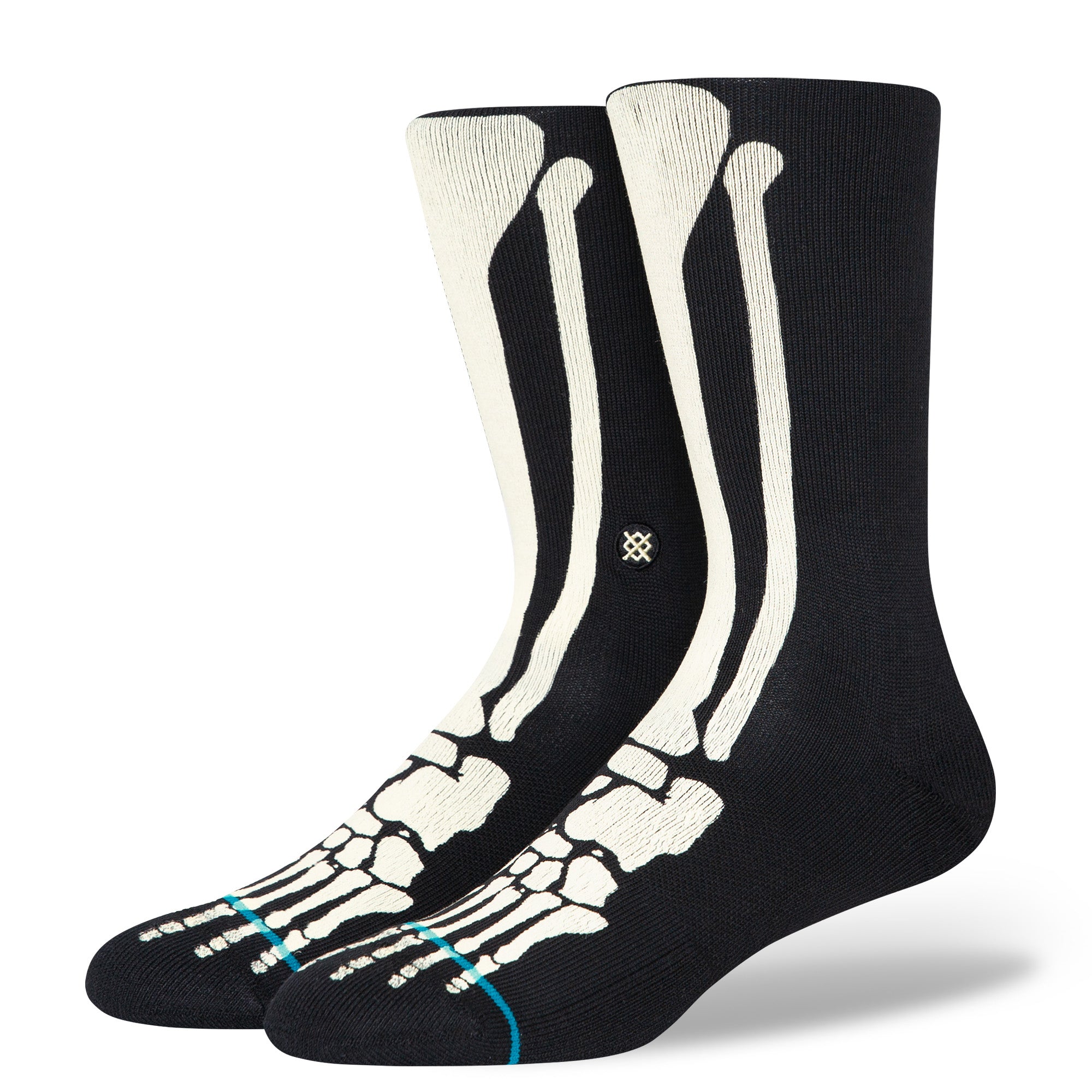 BONEZ CREW SOCKS - BLACK – Stance Socks AU