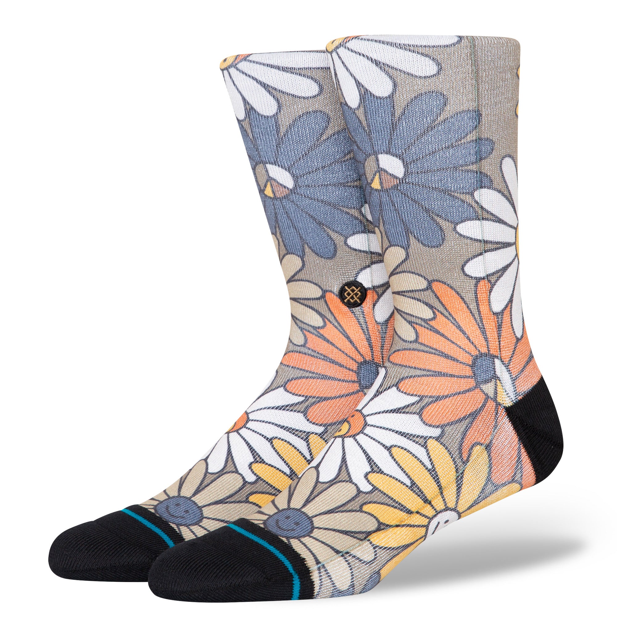 TRIPPY FIELDS CREW SOCKS – Stance Socks AU
