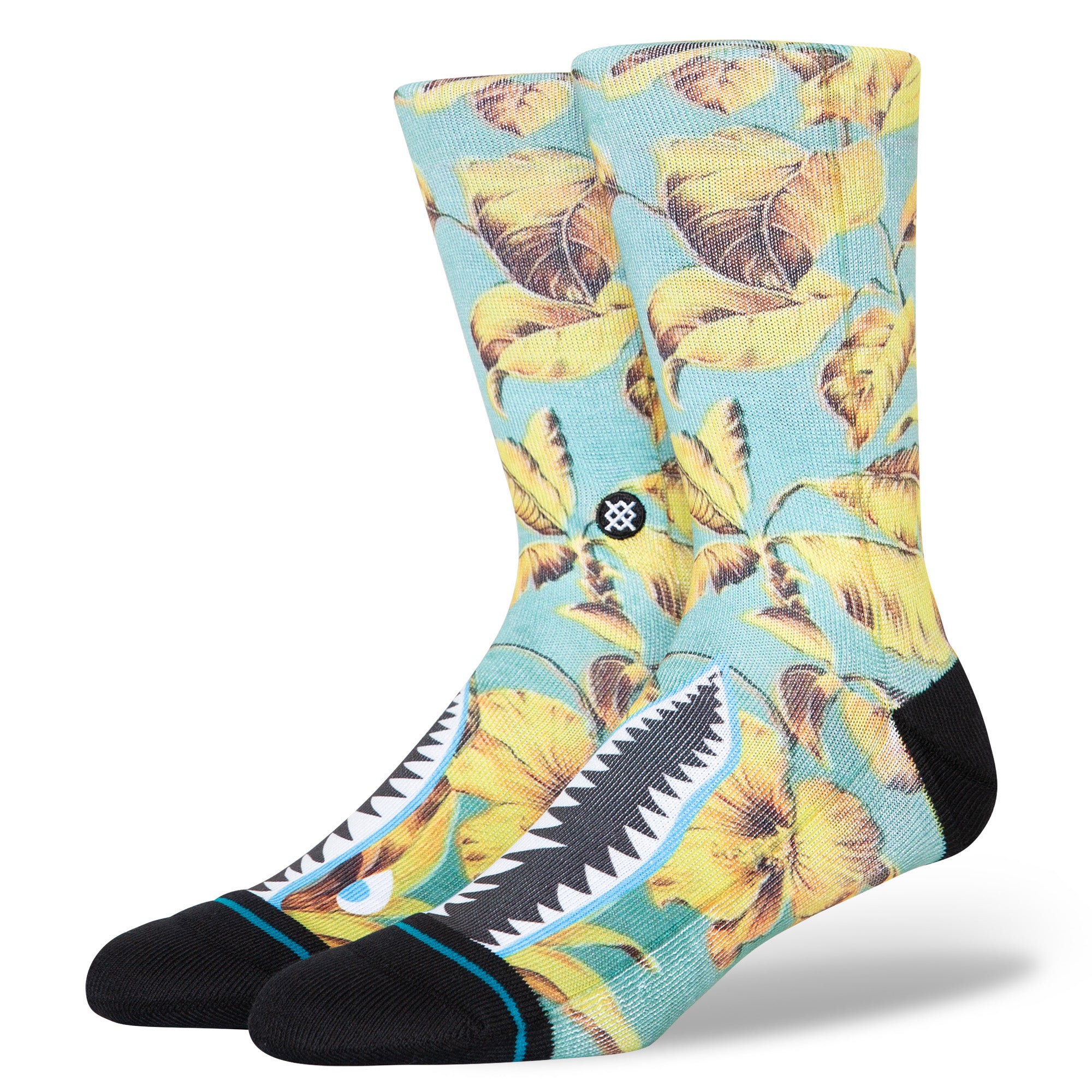 TROPICS WARBIRD CREW SOCKS - YELLOW – Stance Socks AU