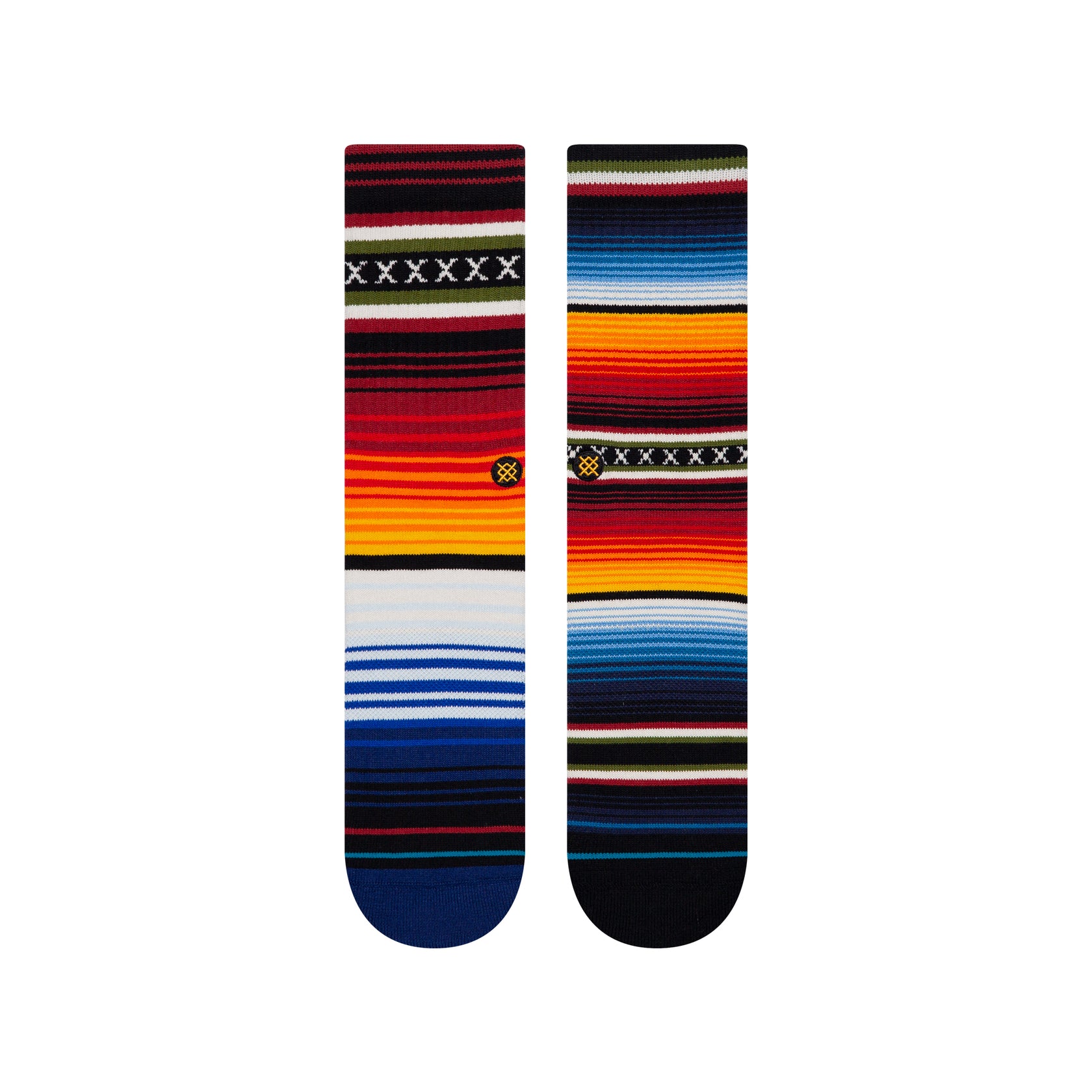 CURREN CREW SOCKS - RED – Stance Socks AU