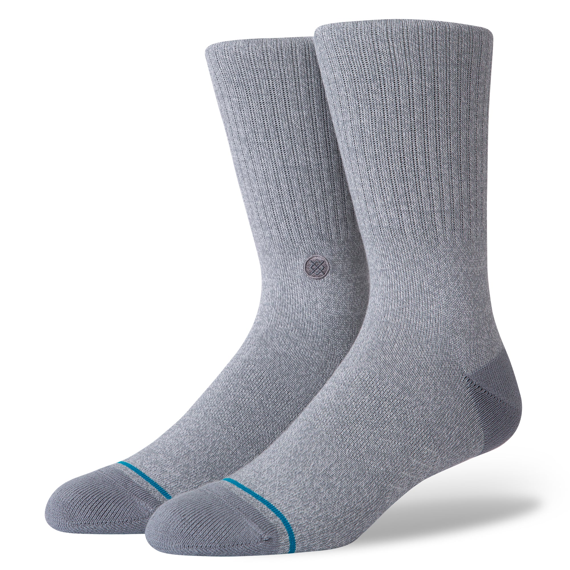 ICON CREW SOCKS - GREY HEATHER | Stance AU – Stance Socks AU