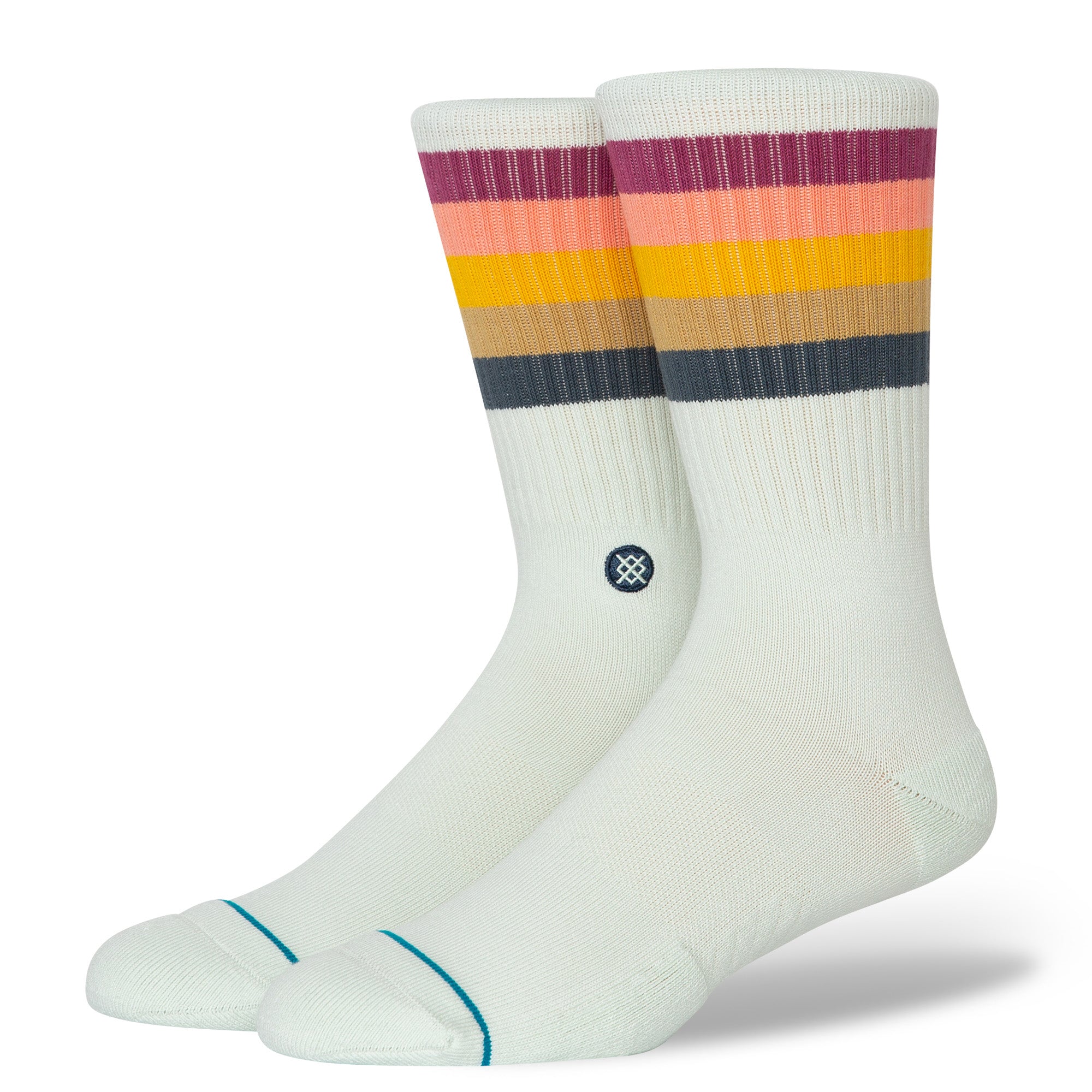 BASIC 3 PACK CREW SOCKS - WHITE – Stance Socks AU